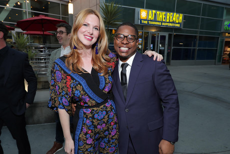 Molly Hallam Executive Producer Jason Mitchell Editorial Stock Photo ...