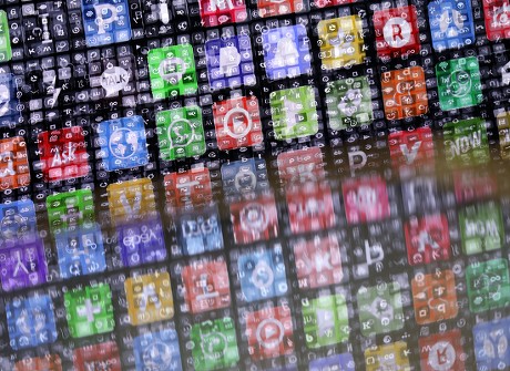 Detail On Screen Part Data Installation Editorial Stock Photo - Stock ...