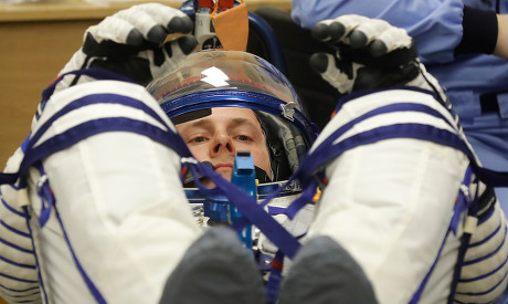 Nasa Astronaut Nick Hague Tests Space Editorial Stock Photo - Stock ...