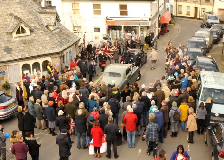 __COUNT__ 100th birthday parade for Capt Tony McCrum who is 100 today ...