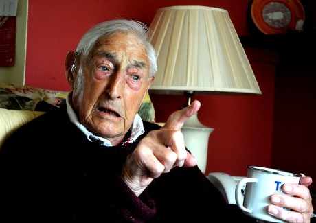 Capt Tony Mccrum Who 100 Years Editorial Stock Photo - Stock Image ...