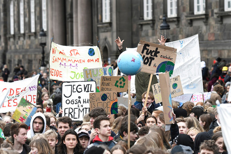 Students Take Part Protest Against Climate Editorial Stock Photo ...