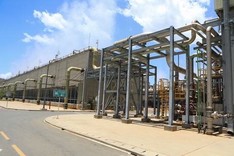 General View Installations Olkarias Geothermal Power Editorial Stock ...