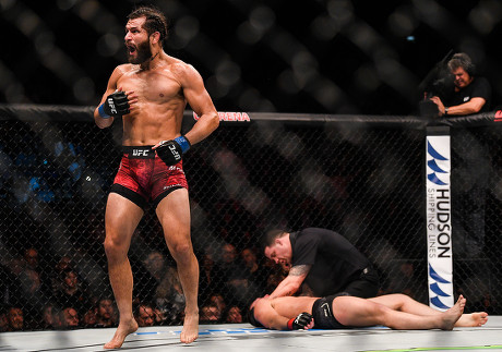 Jorge Masvidal Celebrates Win By Ko Editorial Stock Photo - Stock Image ...