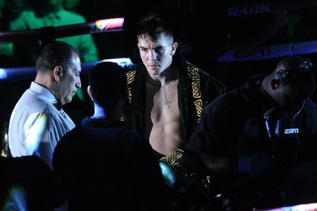 Wbo International Featherweight Title Bout Michael Editorial Stock ...