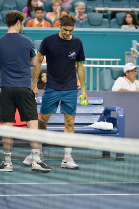 Roger Federer Practice Editorial Stock Photo - Stock Image | Shutterstock