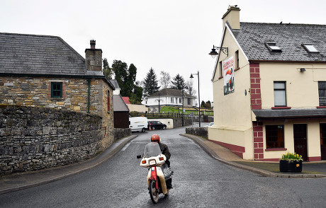0628 Motorbike Crosses Border Northern Ireland Editorial Stock Photo ...