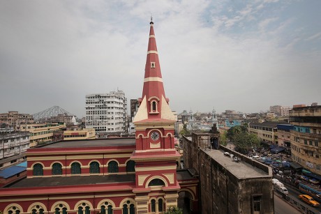Maghen David Synagoguec Seen Between Crowded Editorial Stock Photo ...