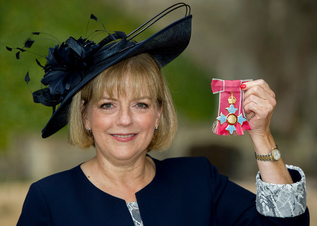 Professor Jane Cummings Her Cbe Medal Editorial Stock Photo - Stock ...