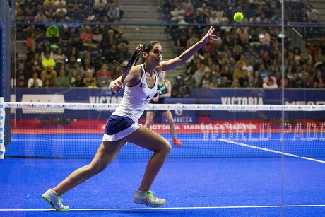 Spanish Paddle Tennis Players Majo Alayeto Editorial Stock Photo ...