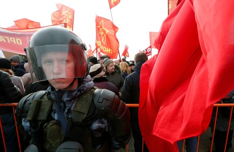 Soldier Rosguardia Guards Communist Rally Central Editorial Stock Photo ...