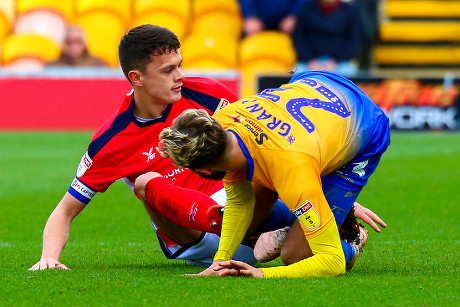 Ben Garratt Crewe Alexandra Shown Yellow Editorial Stock Photo - Stock ...