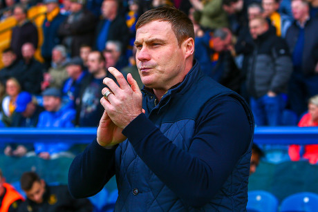 Mansfield Town Manager David Flitcroft Editorial Stock Photo - Stock ...