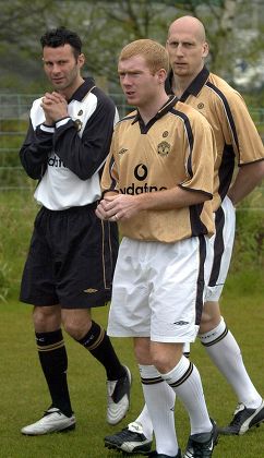 Picture Shows Lr Ryan Giggs Paul Editorial Stock Photo - Stock Image ...