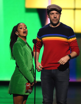 Jason Sudeikis Liza Koshy Editorial Stock Photo - Stock Image | Shutterstock