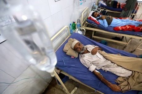 Patient Suffering Tuberculosis Tb Receives Medical Editorial Stock ...