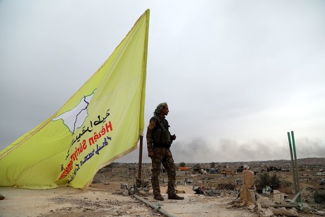 Fighter Syrian Democratic Forces Sdf Stands Editorial Stock Photo ...