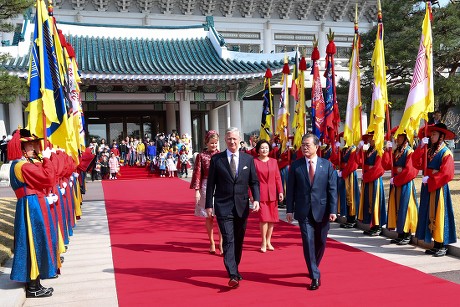 King Philippe Queen Mathilde Moon Jaein Editorial Stock Photo - Stock ...