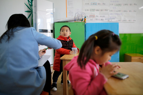 Autistic children in China, Beijing - 21 Mar 2019 Stock Pictures ...