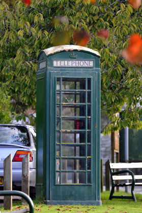 Green Telephone Box Editorial Stock Photo - Stock Image | Shutterstock