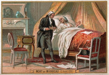 History France French Revolution Death Honore Editorial Stock Photo ...
