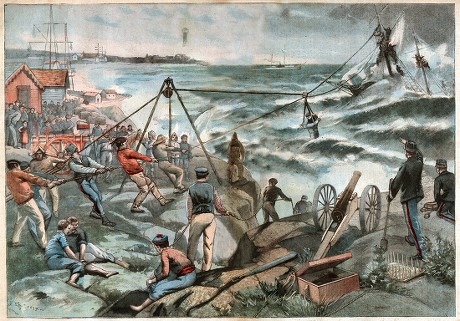 Transport Marine Rescue Crew Shipwreck Near Editorial Stock Photo ...