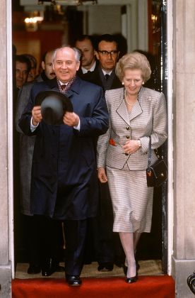 Mikhail Gorbachev Margaret Thatcher Editorial Stock Photo - Stock Image ...