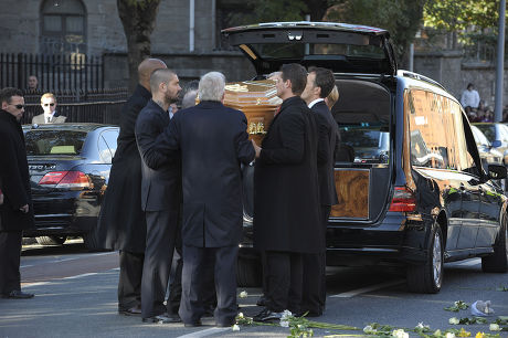 Funeral of Stephen Gately at St Laurence O'Toole Church, Dublin ...