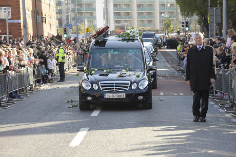 Hearse Carrying Coffin Stephen Gately Editorial Stock Photo - Stock ...