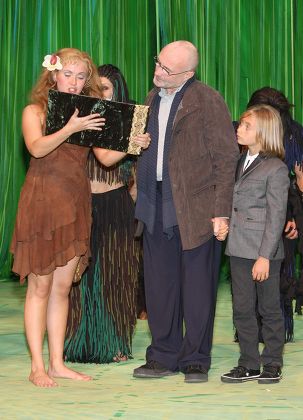 Elisabeth Huebert Phil Collins Son Matthew Editorial Stock Photo ...