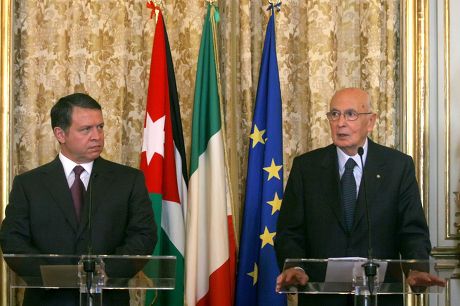 __COUNT__ King Abdullah of Jordan official visit, Rome, Italy - 20 Oct ...
