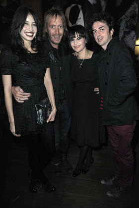 Daisy Lowe Rhys Ifans Pearl Lowe Editorial Stock Photo - Stock Image ...