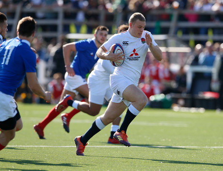 England Under 18 v France Under 18, Rugby Union, Cheshunt RFC, Cheshunt ...