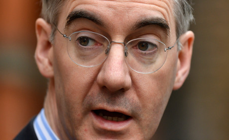 British Conservative Member Parliament Jacob Reesmogg Editorial Stock ...