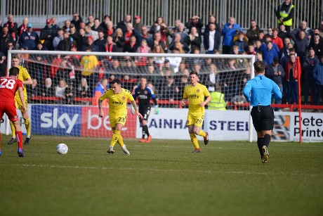 Accrington Stanley Midfielder Erico Sousa 17 Editorial Stock Photo ...