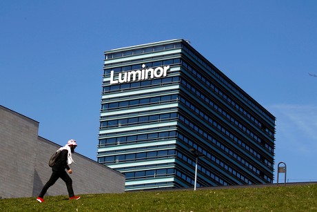 View On Luminor Bank Building Vilnius Editorial Stock Photo - Stock ...