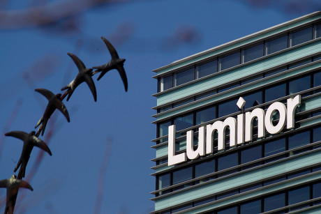 View On Luminor Bank Building Vilnius Editorial Stock Photo - Stock ...