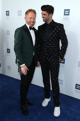 Jesse Tyler Ferguson Husband Justin Mikita Editorial Stock Photo ...