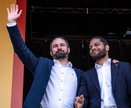 Vox party rally in Barcelona, Spain - 30 Mar 2019 Stock Pictures ...