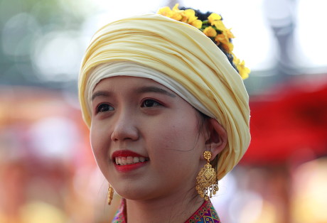 Shan Ethnic Young Woman Participates Shan Editorial Stock Photo - Stock ...