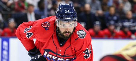 Jacksonville Icemen Forward Garrett Ladd 14 Editorial Stock Photo ...