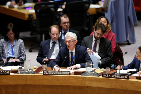 United Nations Undersecretarygeneral Humanitarian Affairs Mark ...