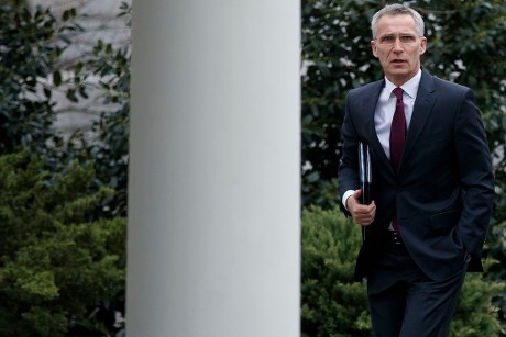 Nato Secretary General Jens Stoltenberg Arrives Editorial Stock Photo ...