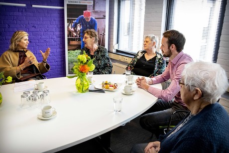 Dutch Queen Maxima L Smiles During Editorial Stock Photo - Stock Image | Shutterstock