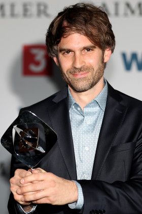 German Author David Spaeth Poses Grimmepreis Editorial Stock Photo ...