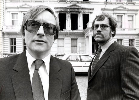 Sim Harris Left Chris Cramer Bbc Foto Stok Editorial - Gambar Stok ...