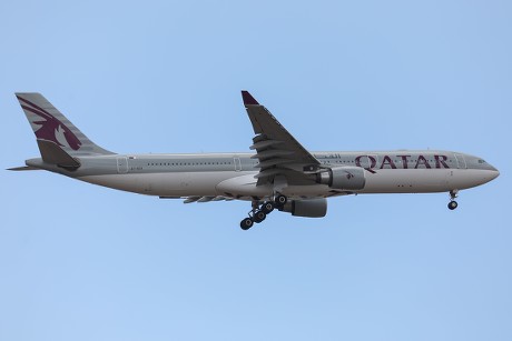 Qatar Airways Airbus A333 Tail Number Editorial Stock Photo - Stock ...