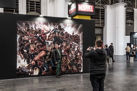 Comic lounge 37, Barcelona, Spain - 06 Apr 2019 Stock Pictures ...