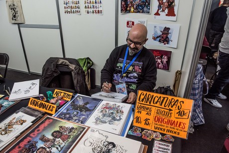 Comic lounge 37, Barcelona, Spain - 06 Apr 2019 Stock Pictures ...