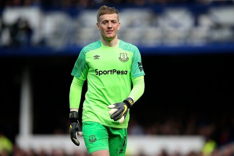 Everton Goalkeeper Jordan Pickford 1 During Editorial Stock Photo ...
